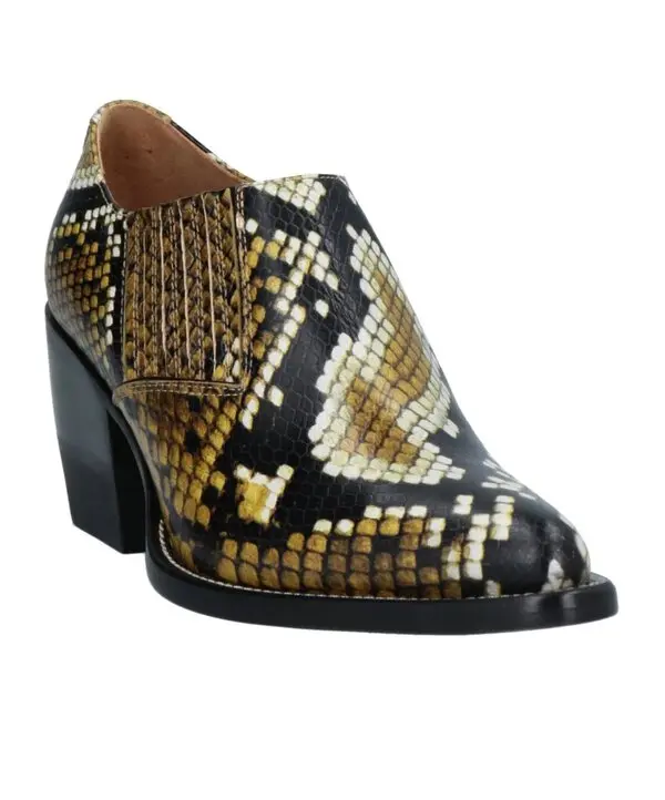 Chloé Pointed-toe Multicolor Ankle Boots