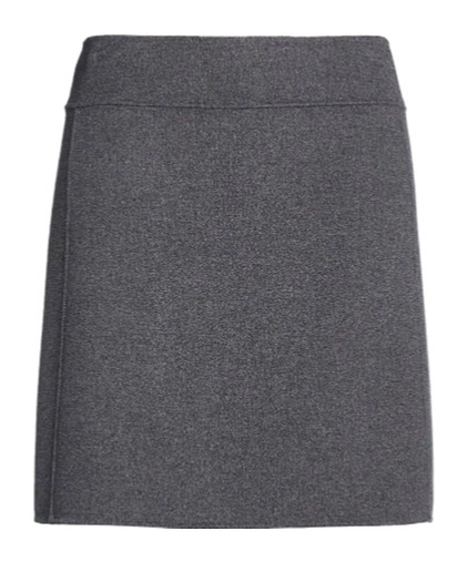 Max Mara Wool Flared Mini Skirt - Black