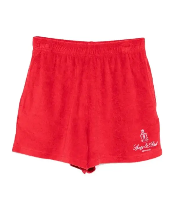 SPORTY  RICH Vendome Terry Shorts