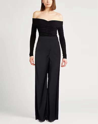 Max Mara High-waisted Flared Trousers In Cool Wool
