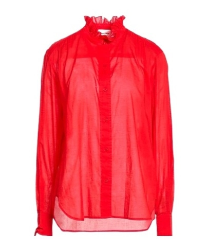 Isabel Marant Étoile Long-sleeved Ruched Shirt