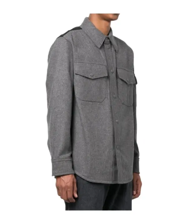 Helmut Lang Button-up Long-sleeve Shirt