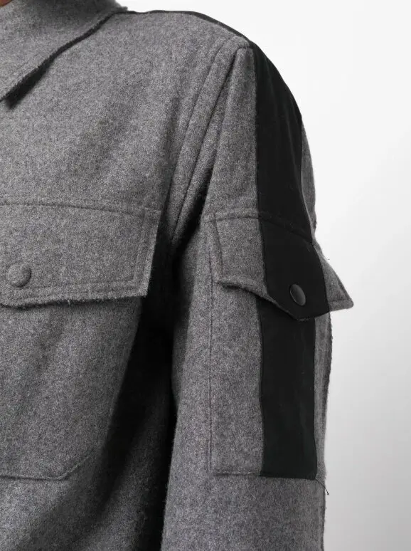Helmut Lang Button-up Long-sleeve Shirt