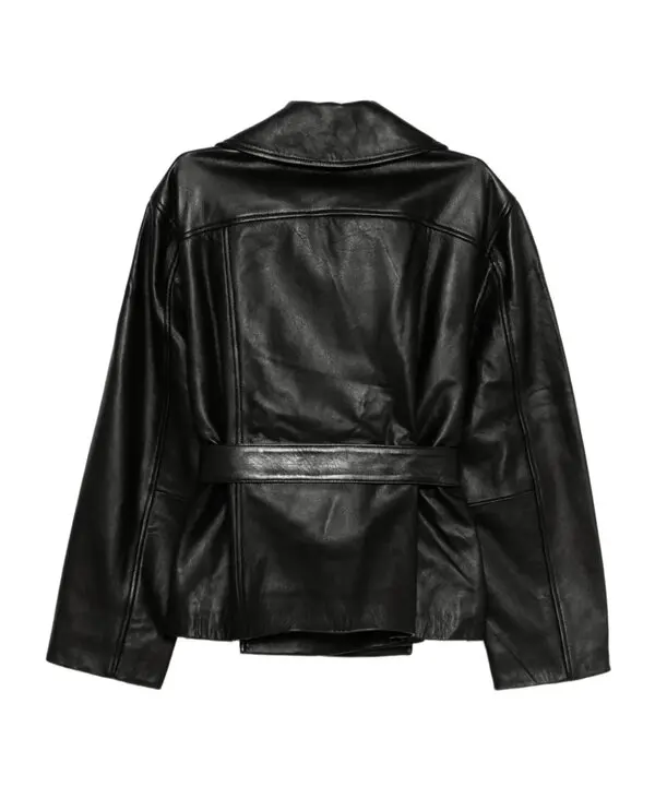 REFORMATION Veda Jaden Leather Jacket