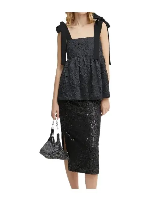 Stine Goya Floral Embellished Sleeveless Blouse