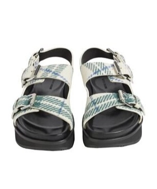 Isabel Marant Étoile Plaid Buckle Sandals