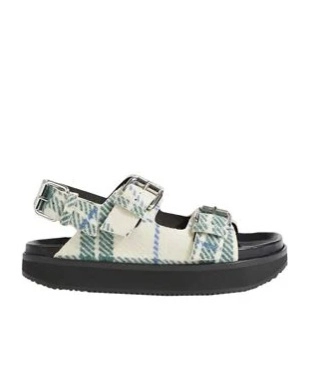 Isabel Marant Étoile Plaid Buckle Sandals