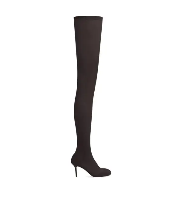 COURREGES Square-toe Mesh Boots