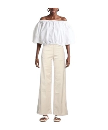 Rag & Bone High-waisted Wide-leg Trousers