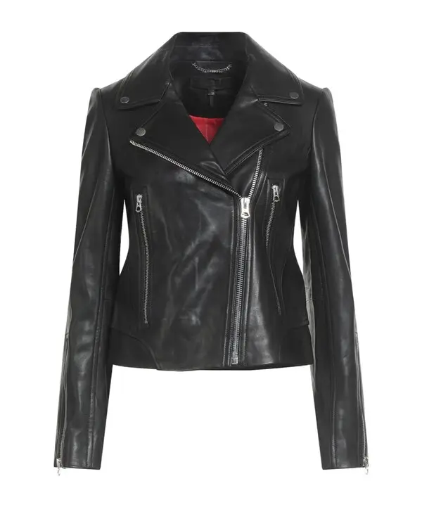 Rag & Bone Minimalist Leather Biker Jacket