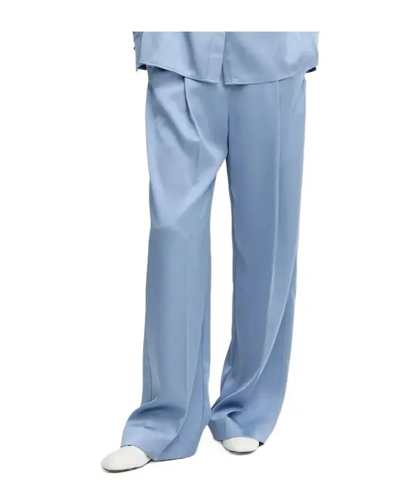 Stine Goya Pleated Wide-leg Trousers