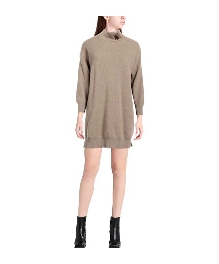 Brunello Cucinelli Knitted Dress With Appliqué Detail