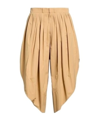 Chloé High-waisted Pleated Draped Trousers