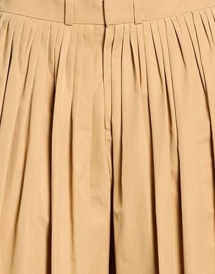 Chloé High-waisted Pleated Draped Trousers