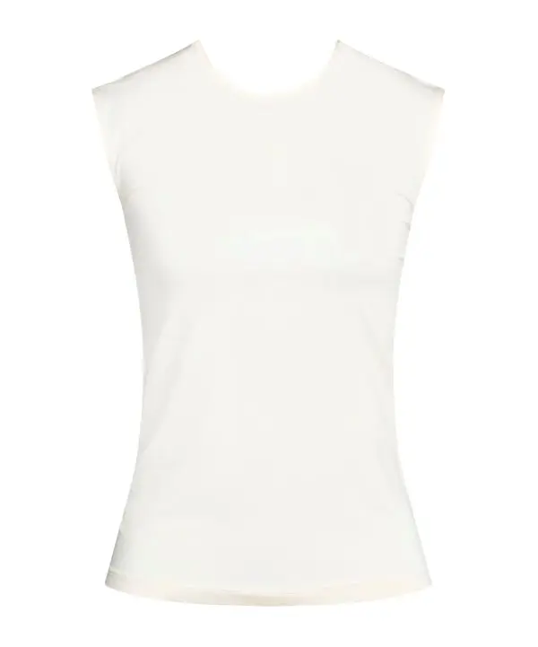 MAXCO. Max&co. Sleeveless Cutout Crewneck Top
