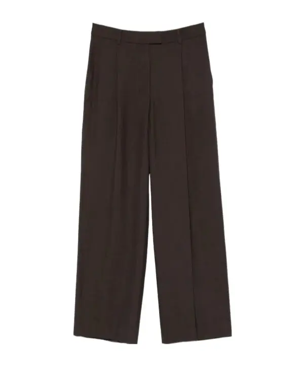 LOW CLASSIC Pleated Front Trousers