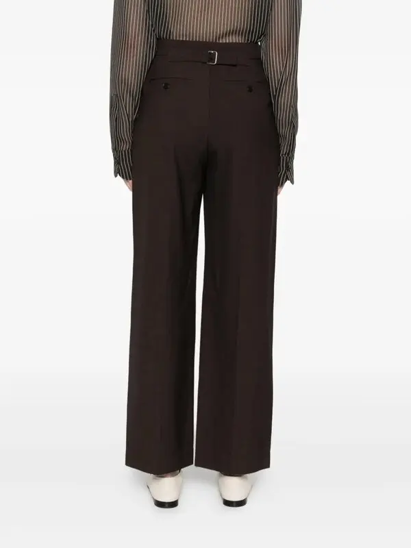LOW CLASSIC Pleated Front Trousers
