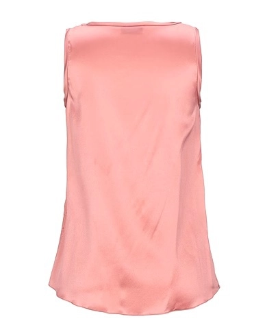 Brunello Cucinelli Solid Satin Sleeveless Top