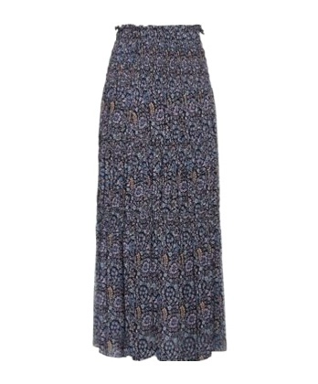Isabel Marant Étoile Floral Print Mermaid Skirt - Black