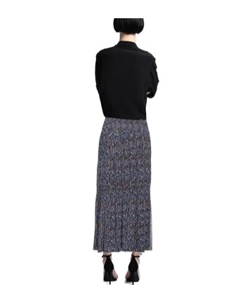 Isabel Marant Étoile Floral Print Mermaid Skirt - Black