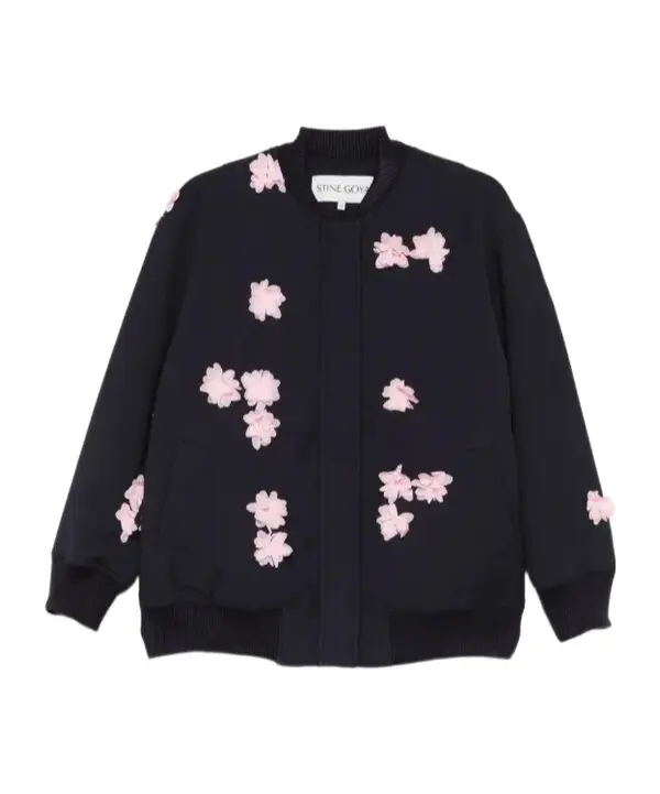 Stine Goya Floral-appliqué Jacket
