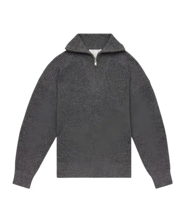 Isabel Marant Étoile Ribbed Zip-neck Sweater