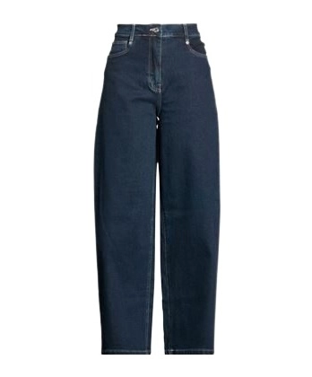 MAXCO. Max&co. High-waisted Cropped Tapered Denim Pants