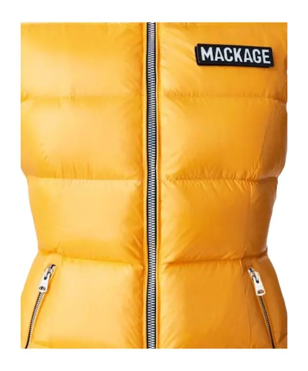 Mackage Chaya Gilet - Sunset Yellow