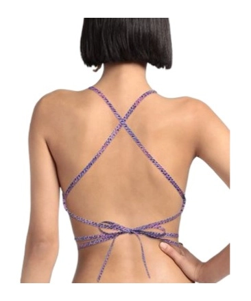 Isabel Marant Étoile Print Triangle Bikini Top