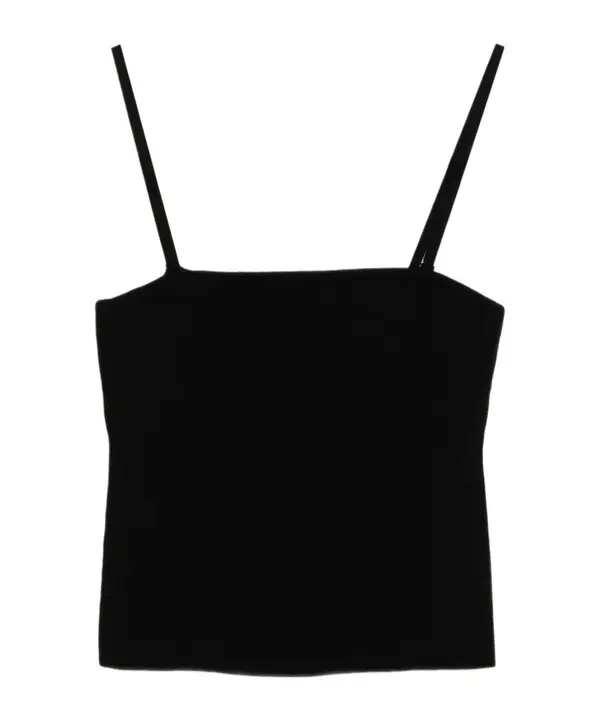 Vince Square Neck Spaghetti Strap Compact Top