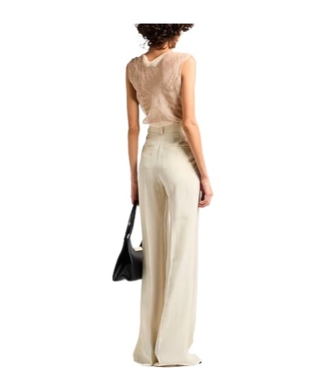 Sportmax High-waisted Straight-leg Pants