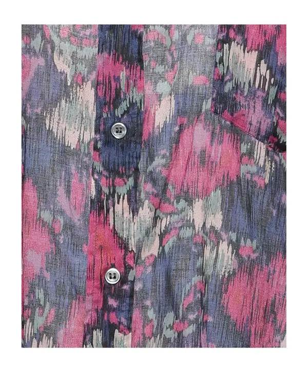 Isabel Marant Étoile Multi-color Woven Long-sleeve Shirt