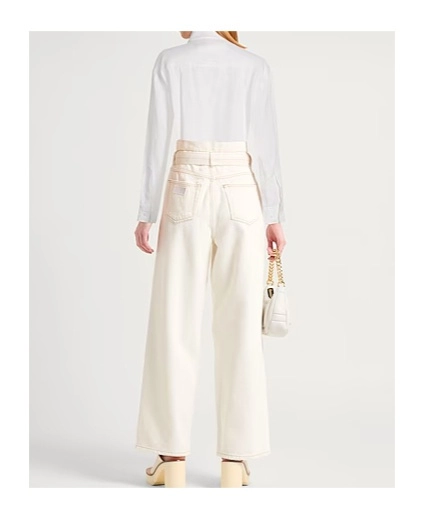 MAXCO. Max&co. Linen Classic Collar Shirt