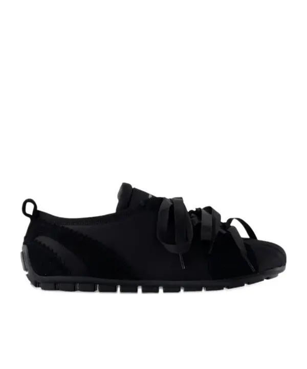 Simone Rocha Ballerina Grip Satin-bow Ballerina Sneakers