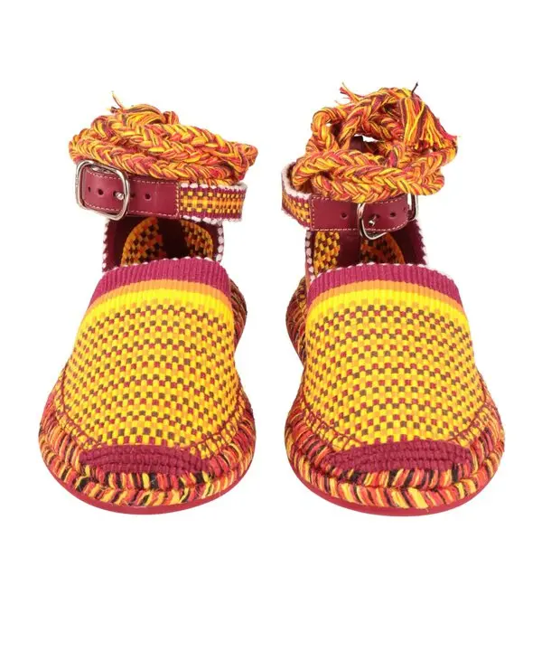 Chloé Espadrille Sandals With Tie Fastening