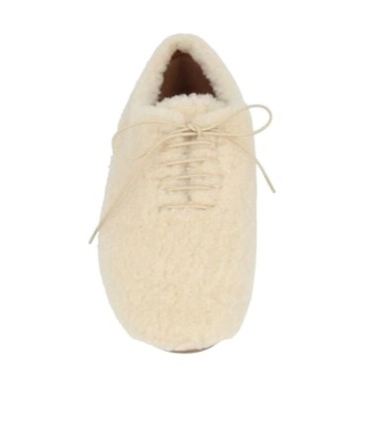 Chloé Strap Round-toe Leather Shoes
