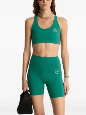 SPORTY  RICH Sporty & Rich High-waisted Cycling Shorts