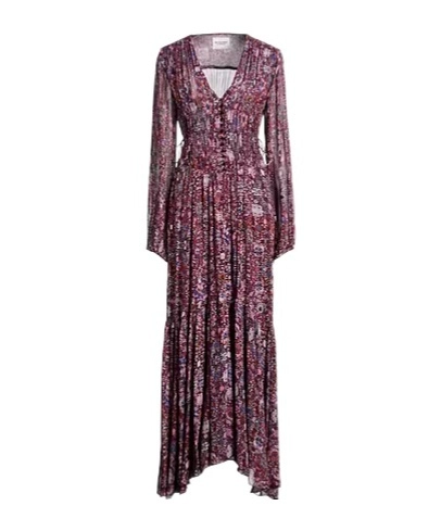 Isabel Marant Étoile Long-sleeve V-neck Dress