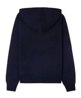 SPORTY  RICH Sporty & Rich Zip Hoodie With Embroidered Detail