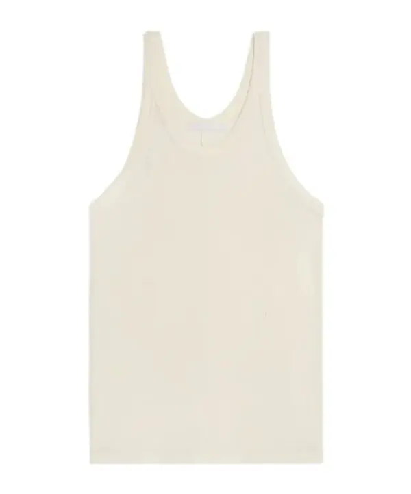 Helmut Lang Embroidered Sleeveless Top