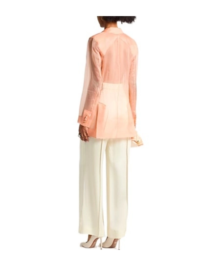 Max Mara Double-breasted Organza Blazer