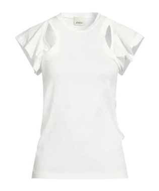 Isabel Marant Étoile Solid Crewneck Short Sleeve T-shirt