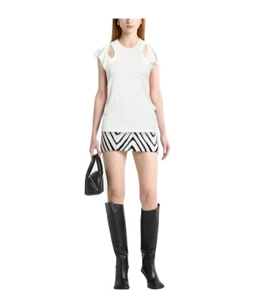 Isabel Marant Étoile Solid Crewneck Short Sleeve T-shirt