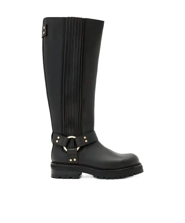 ALLSAINTS 450mm Maddie Leather Boots