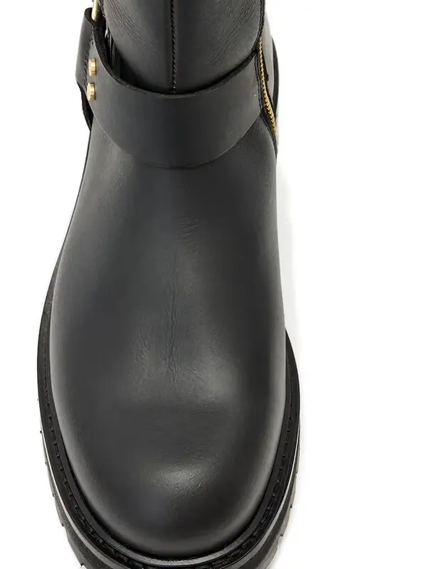 ALLSAINTS 450mm Maddie Leather Boots