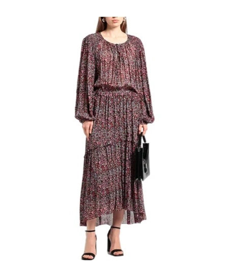 Isabel Marant Étoile Floral Print Long-sleeve Dress