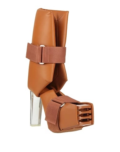 Rick Owens Simple Leather Platform Boots