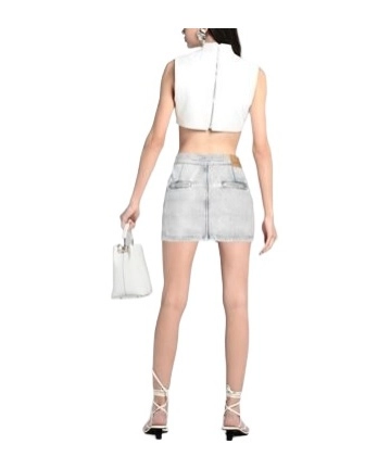 Isabel Marant Étoile Light Wash Denim Pencil Skirt