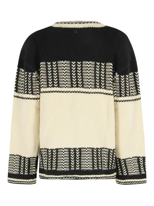 LOW CLASSIC Jacquard Knit Sweater