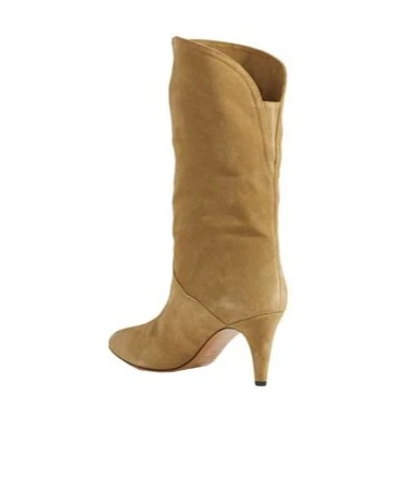 Isabel Marant Étoile Suede Ankle Boots With Kitten Heel